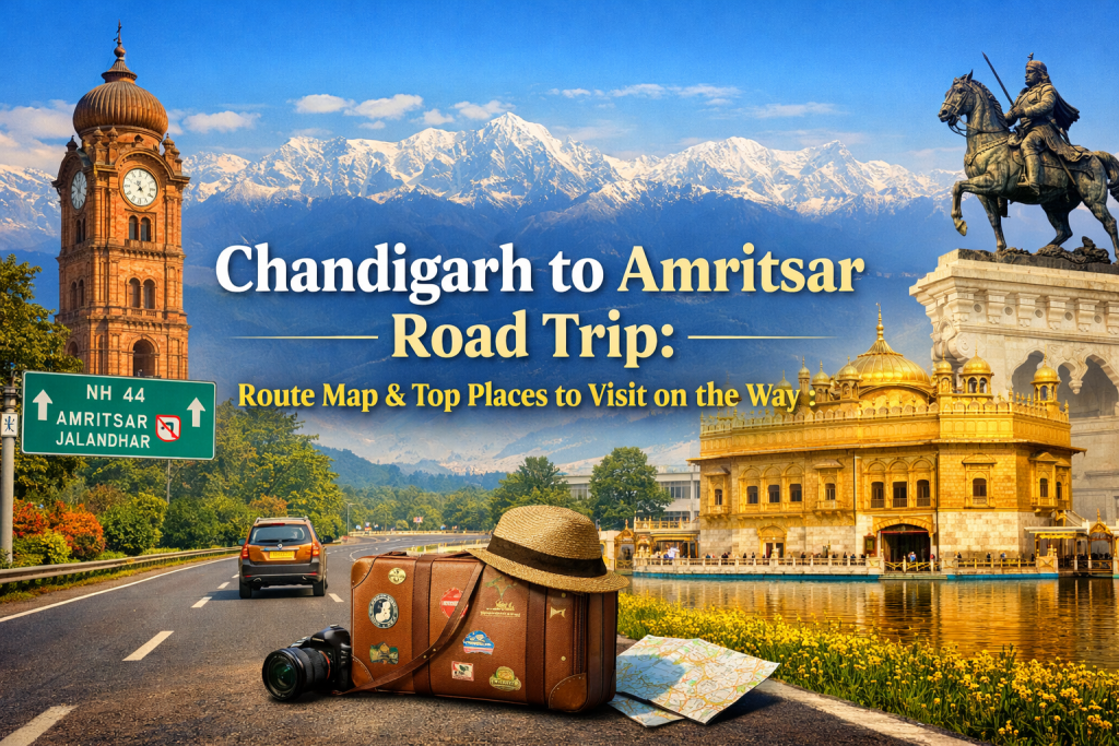Chandigarh to Amritsar Road Trip: Best Route & Places to Visit